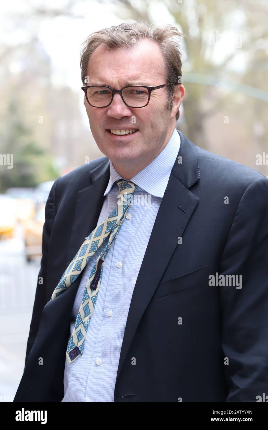 Andrew Morton is seen out and about in New York Stock Photo - Alamy