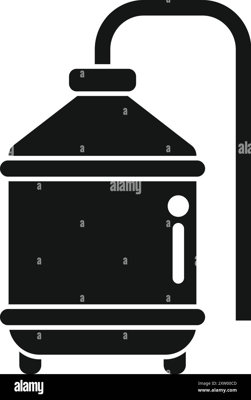 Pasteurization milk process Black and White Stock Photos & Images - Alamy