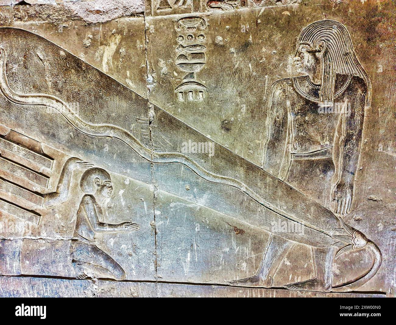 Dendera Light Bulb Dendera Temple Temple Of Hathor Dendera: The Temple