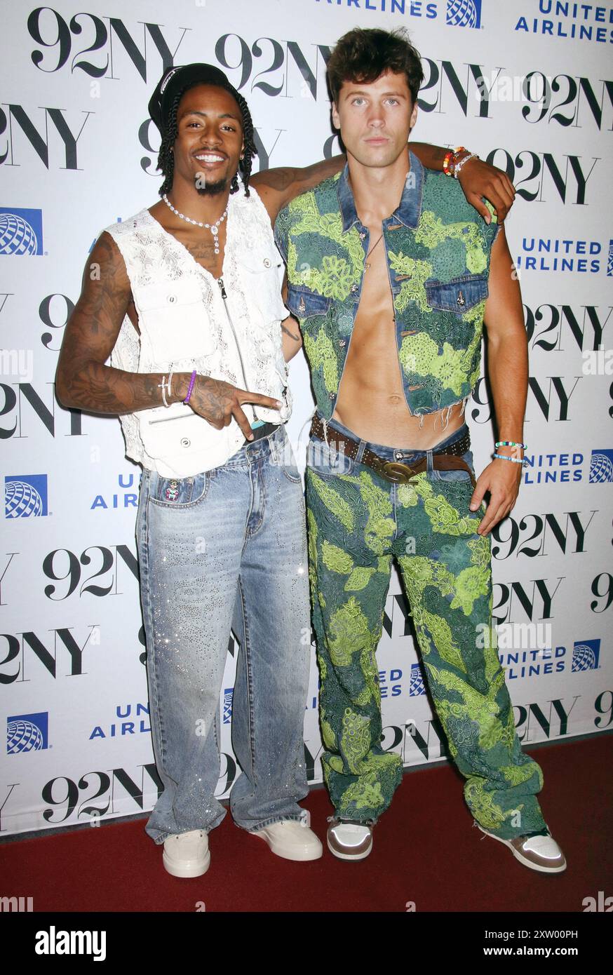 NEW YORK, NY - AUGUST 16: Kordell Beckham and Rob Rausch at the Love ...