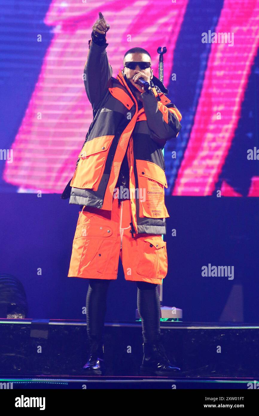 Maluma performs in concert at Madison Square Garden in New York Stock ...