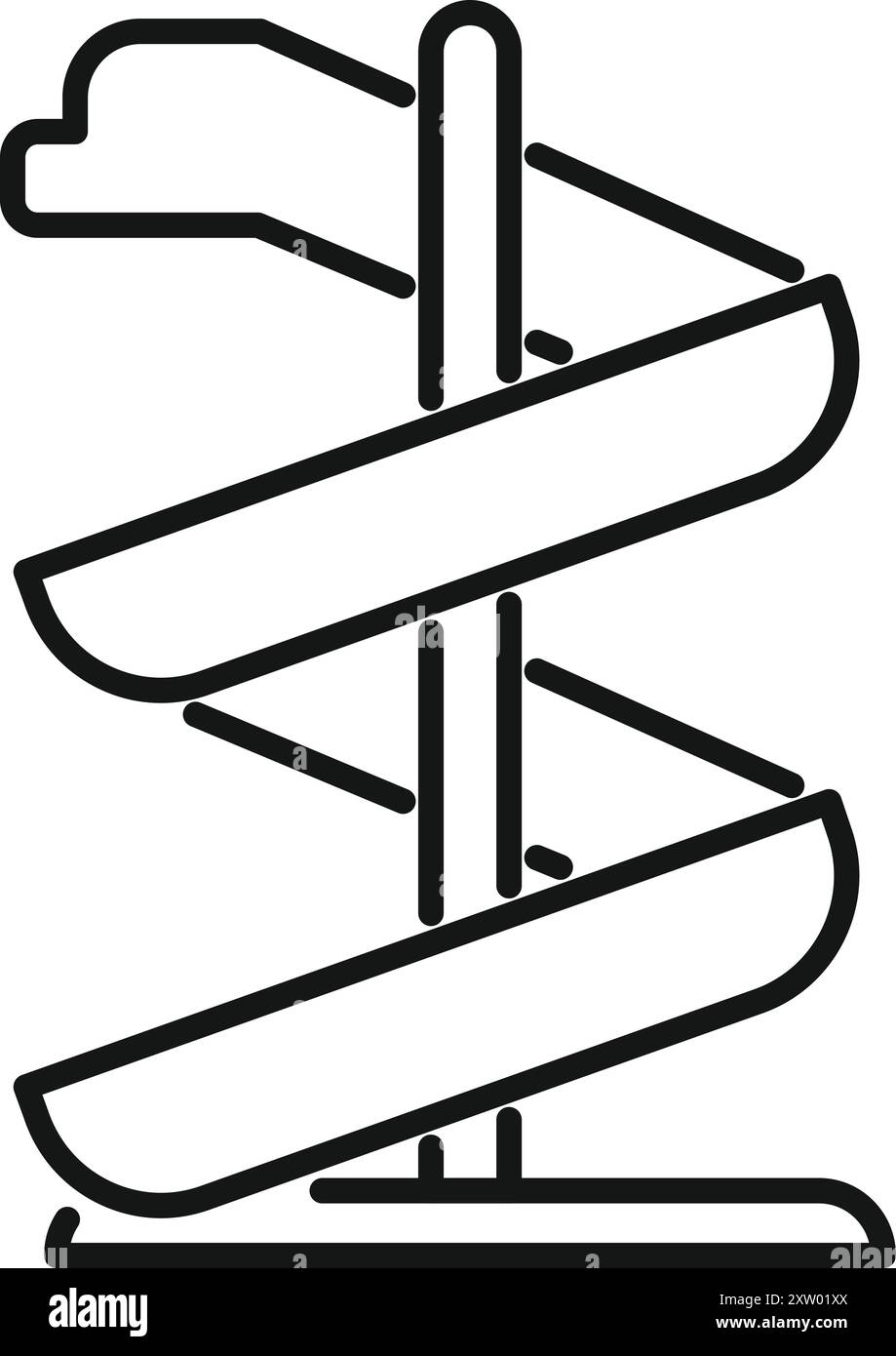 Playground slide is a symbol of joy and laughter, inviting kids to ...