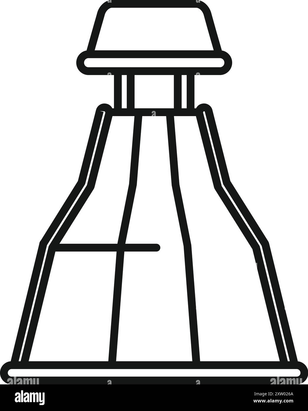 Line drawing of a playground slide, perfect for representing childhood ...
