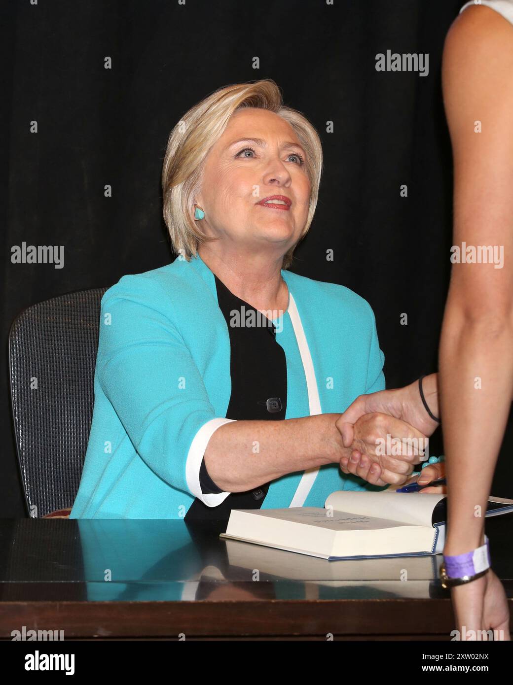 Hillary Clinton signs copies of her new book "What Happened" at Barnes ...