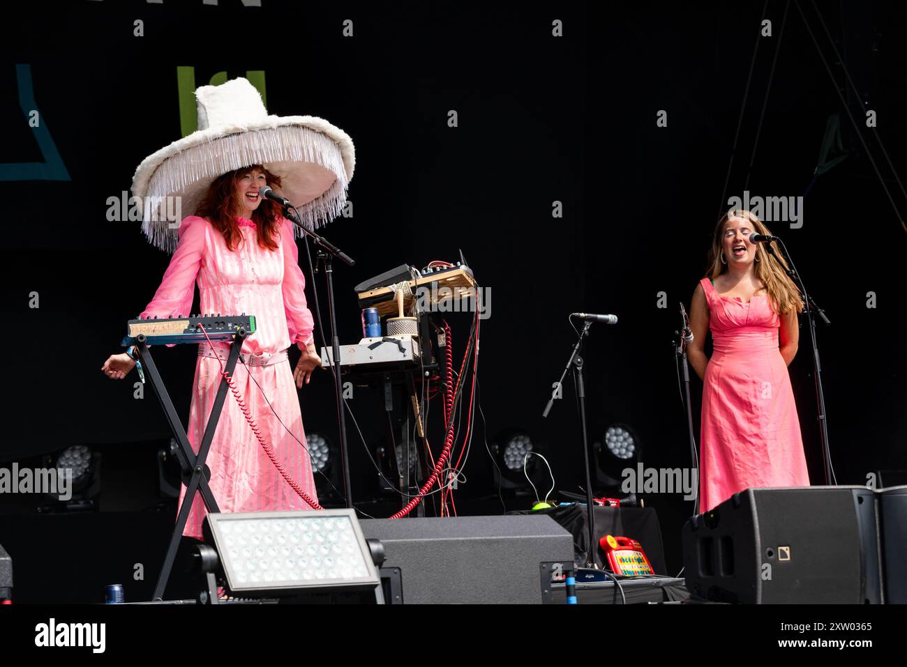 GREEN MAN FESTIVAL, BRECON, WALES, UK - AUGUST 16 2024: The eccentric ...