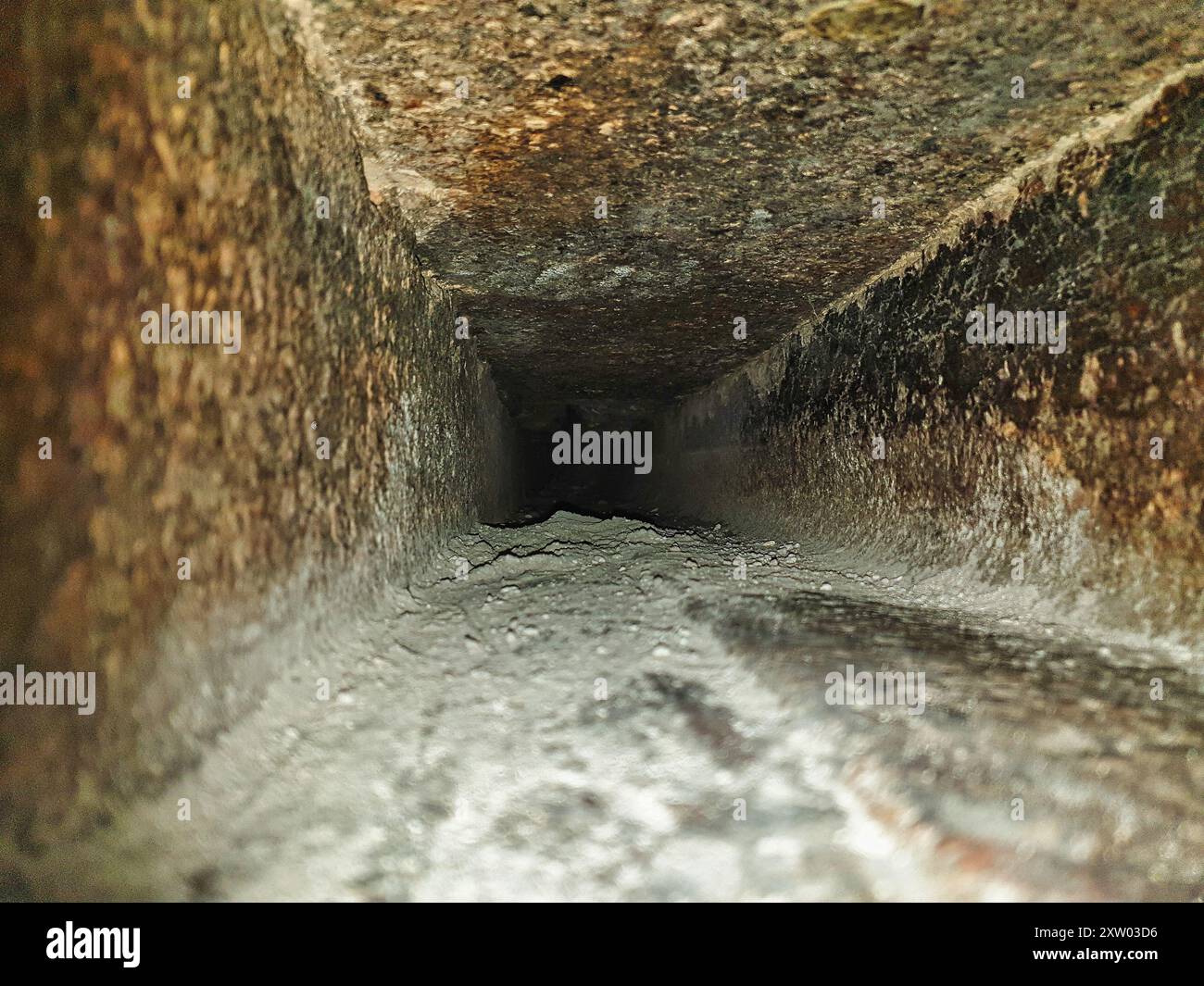 A View of the Famous Air Shaft leading outwards from the Kings Chamber ...