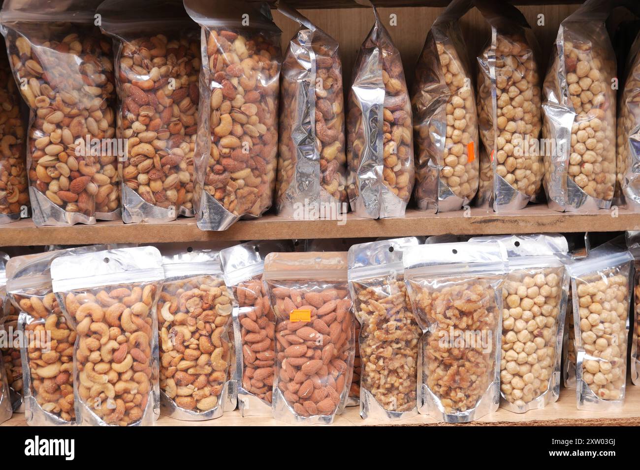 Packet of mixed nuts and fruits hi-res stock photography and images - Alamy