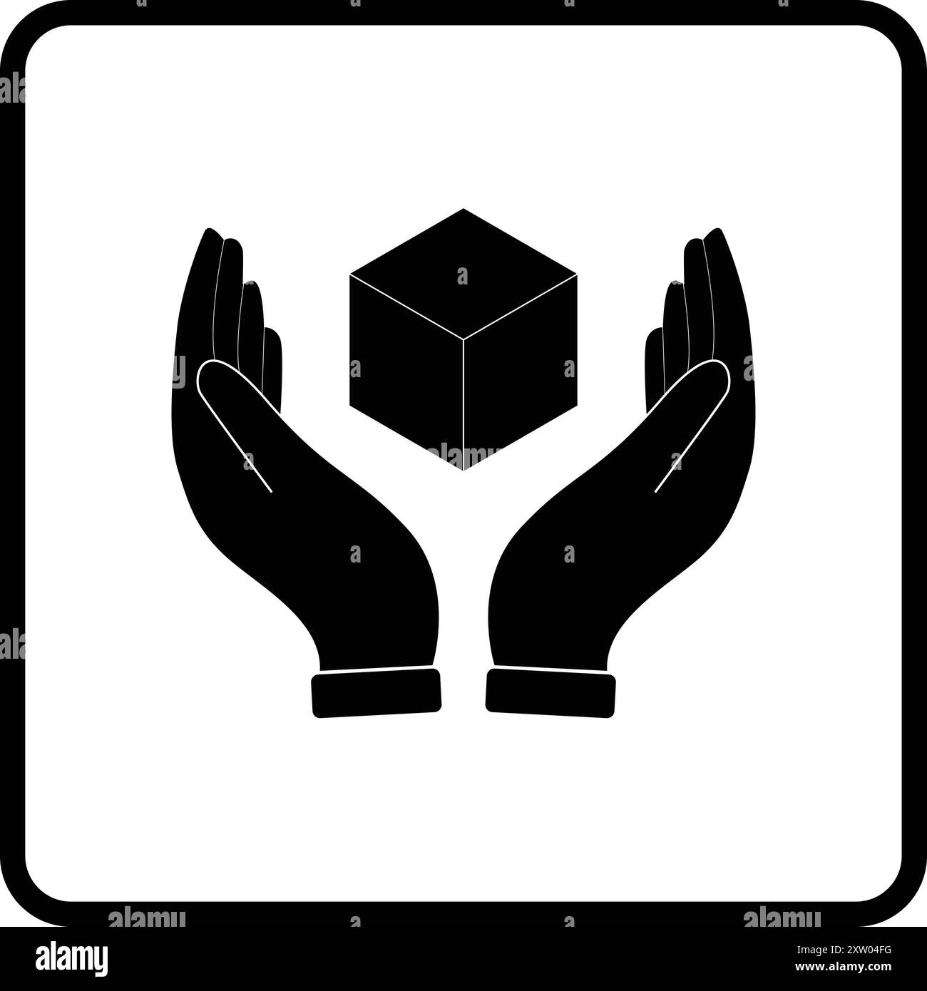 Both Hand with home icon, purchase house, home loan, home saving, hand ...