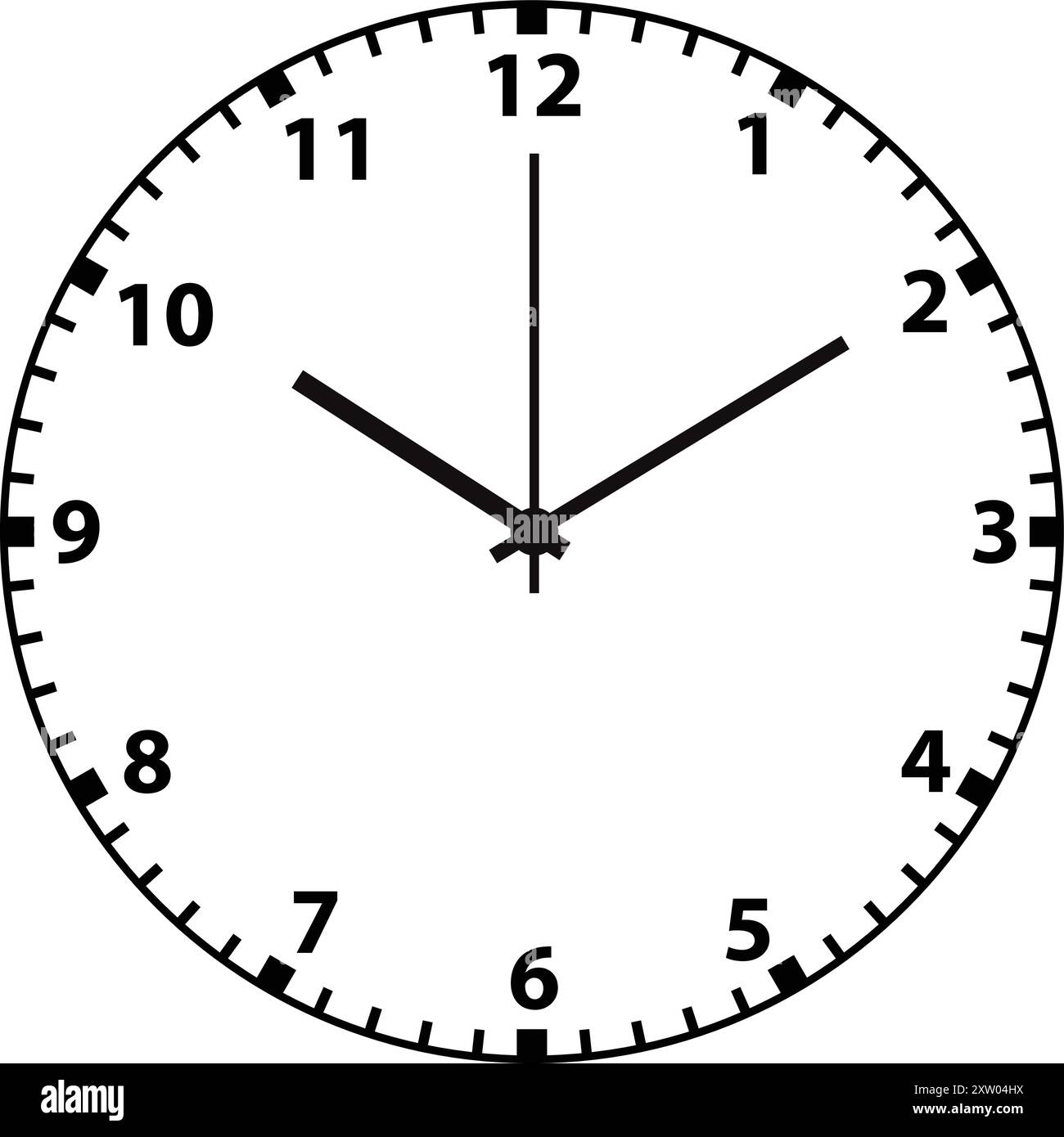 Wall Clock icon, Time clock, Clock silhouette, clock icon Background ...