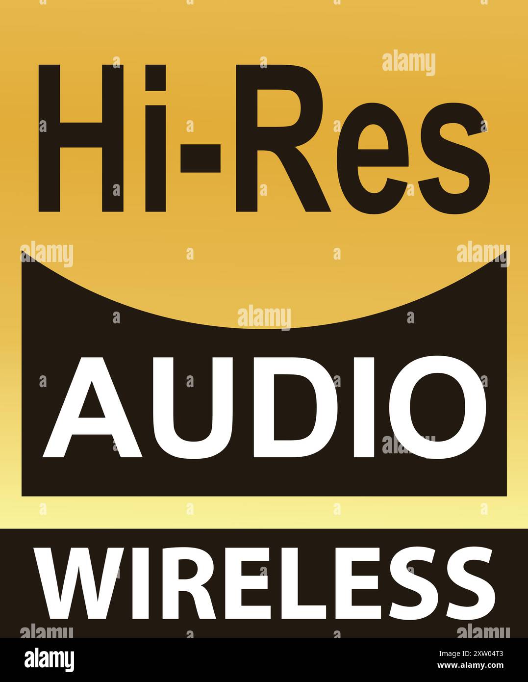 Hi res Audio wireless logo, Hi res Audio yellow gold symbol, Hi res ... Hi res Audio wireless logo, Hi res Audio yellow gold symbol, Hi res ...