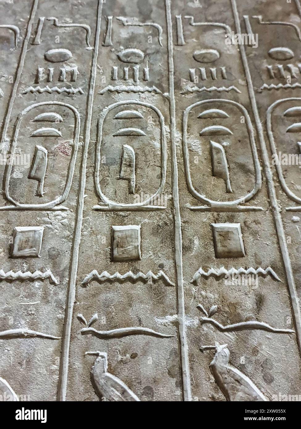 The Pyramid of Teti, the first pharoah of the 6th dynasty is remarkable ...