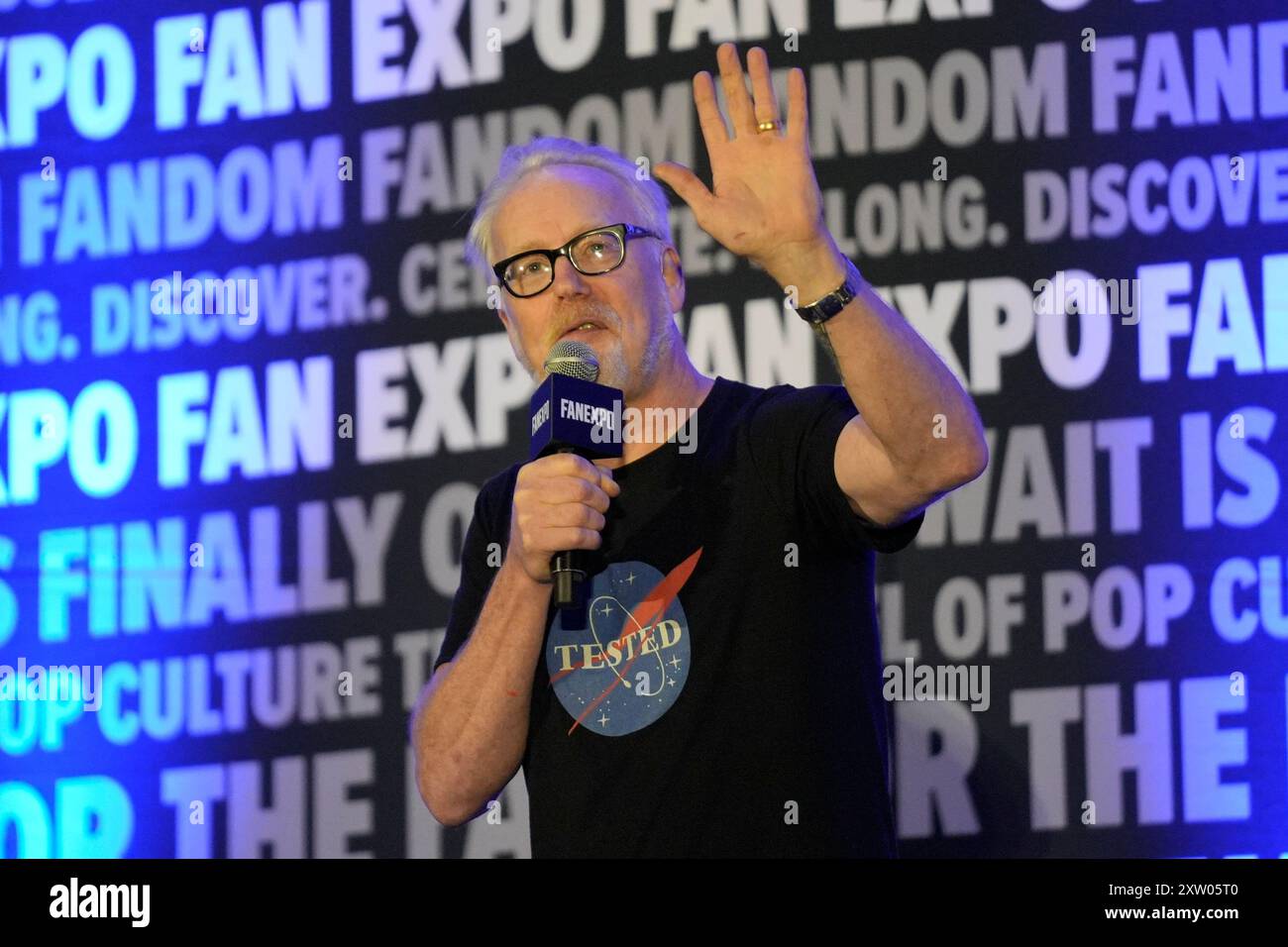 Adam Savage of Mythbusters is seen at the Comic-Con Fan Expo at the ...
