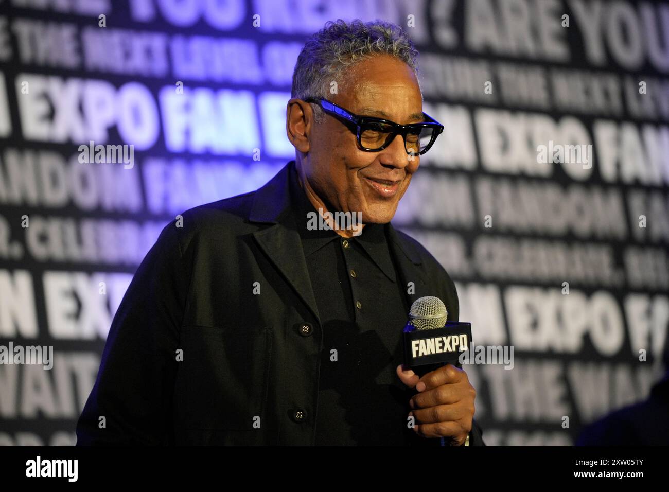 Giancarlo Esposito is seen at the Comic-Con Fan Expo at the Donald E ...