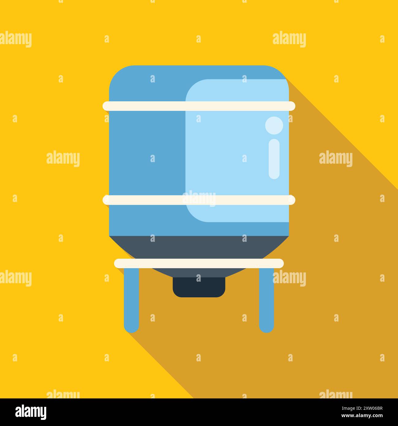 Big industrial water tank storing liquid for production process Stock ...