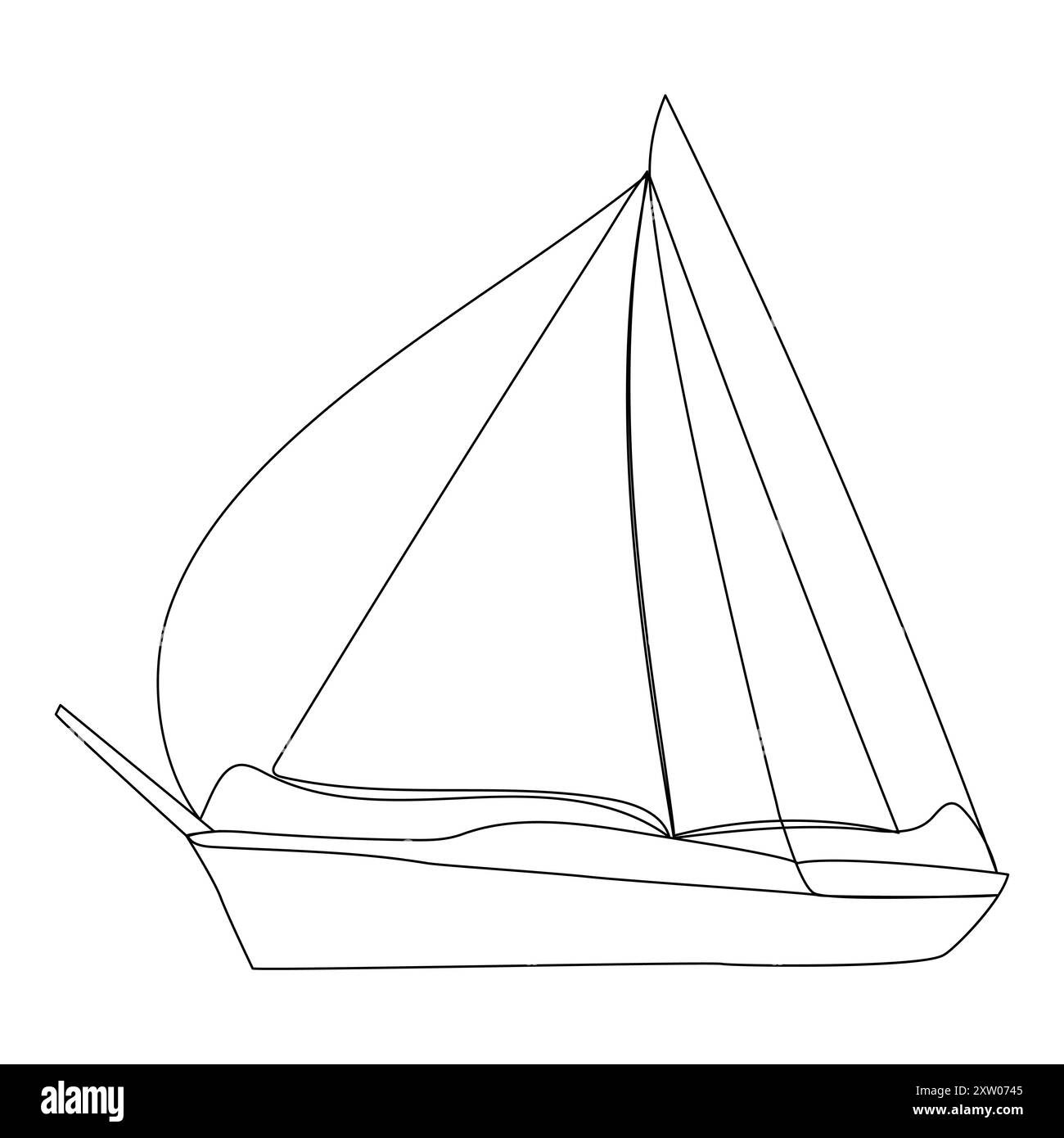 Continuous single line art drawing one line illustration art on ...