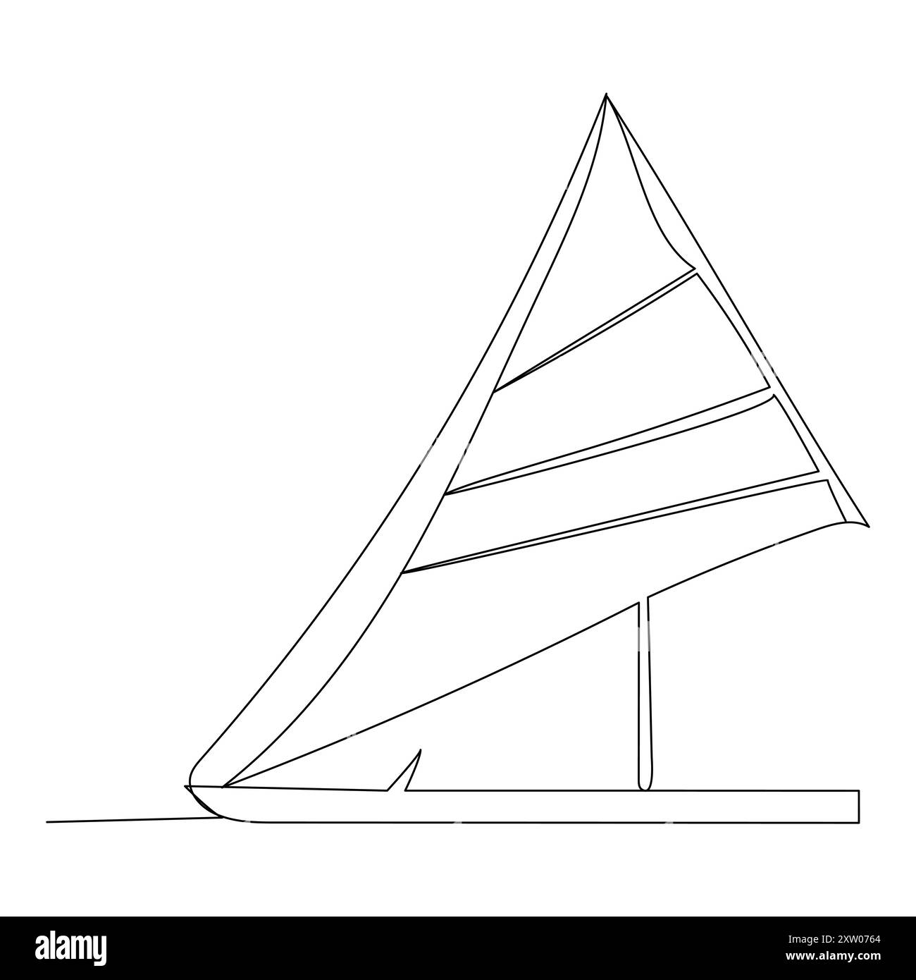 Continuous single line art drawing one line illustration art on ...