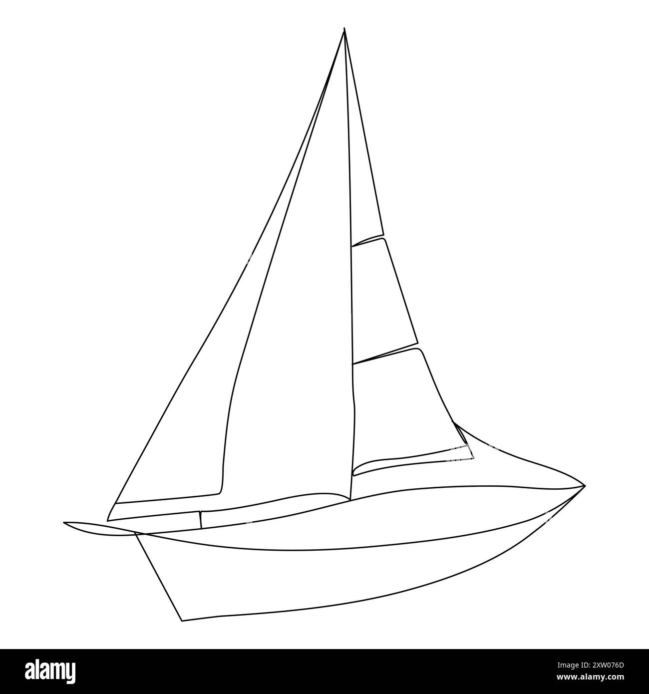 Continuous single line art drawing one line illustration art on ...