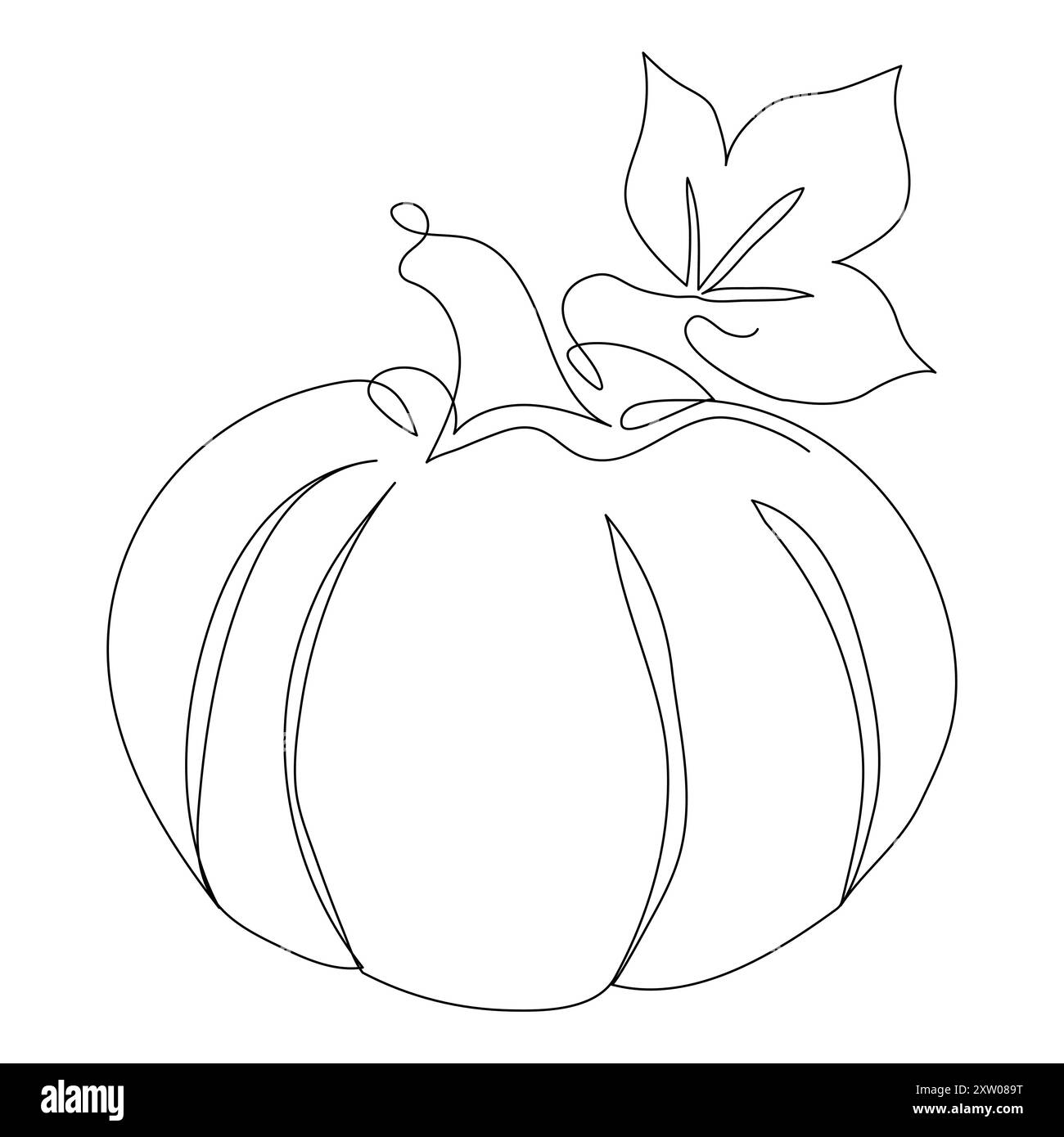 Halloween Pumpkin coloring design vector illustration Stock Vector ...
