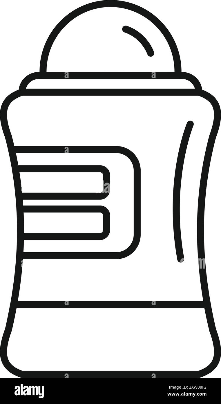 This icon represents a roll on deodorant stick, perfect for maintaining ...