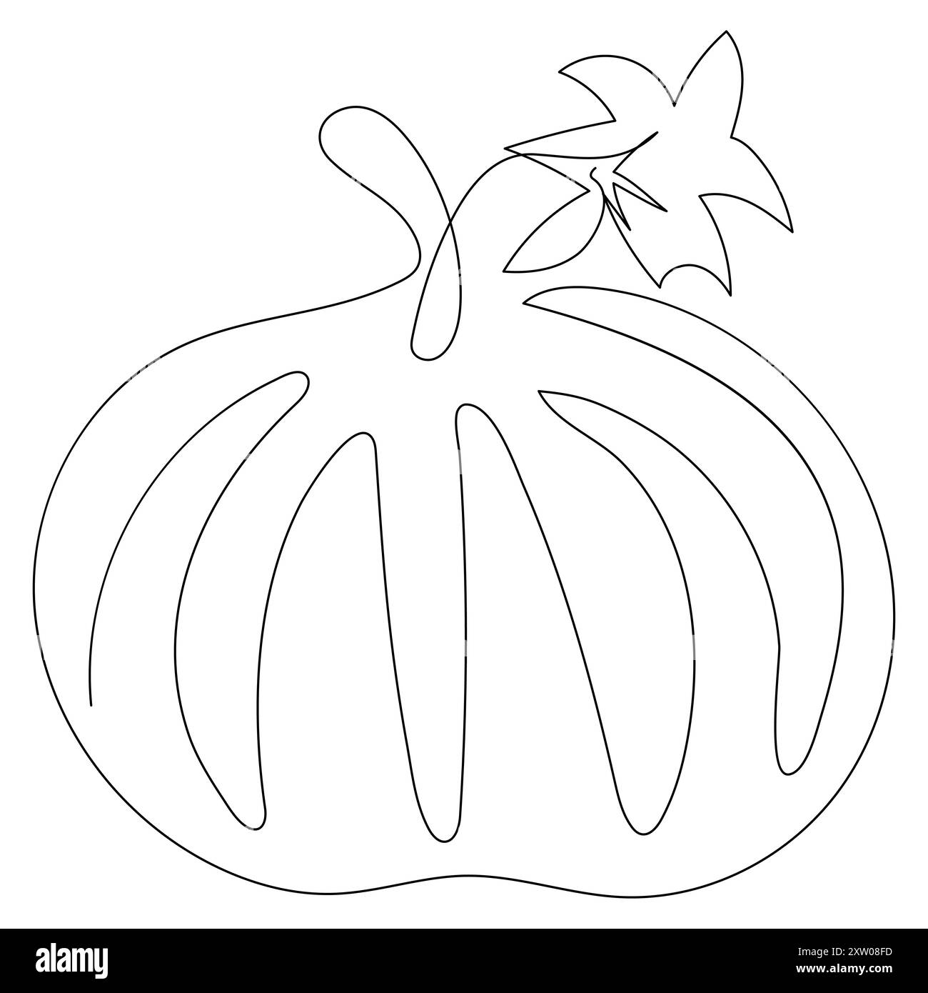Halloween Pumpkin coloring design vector illustration Stock Vector ...
