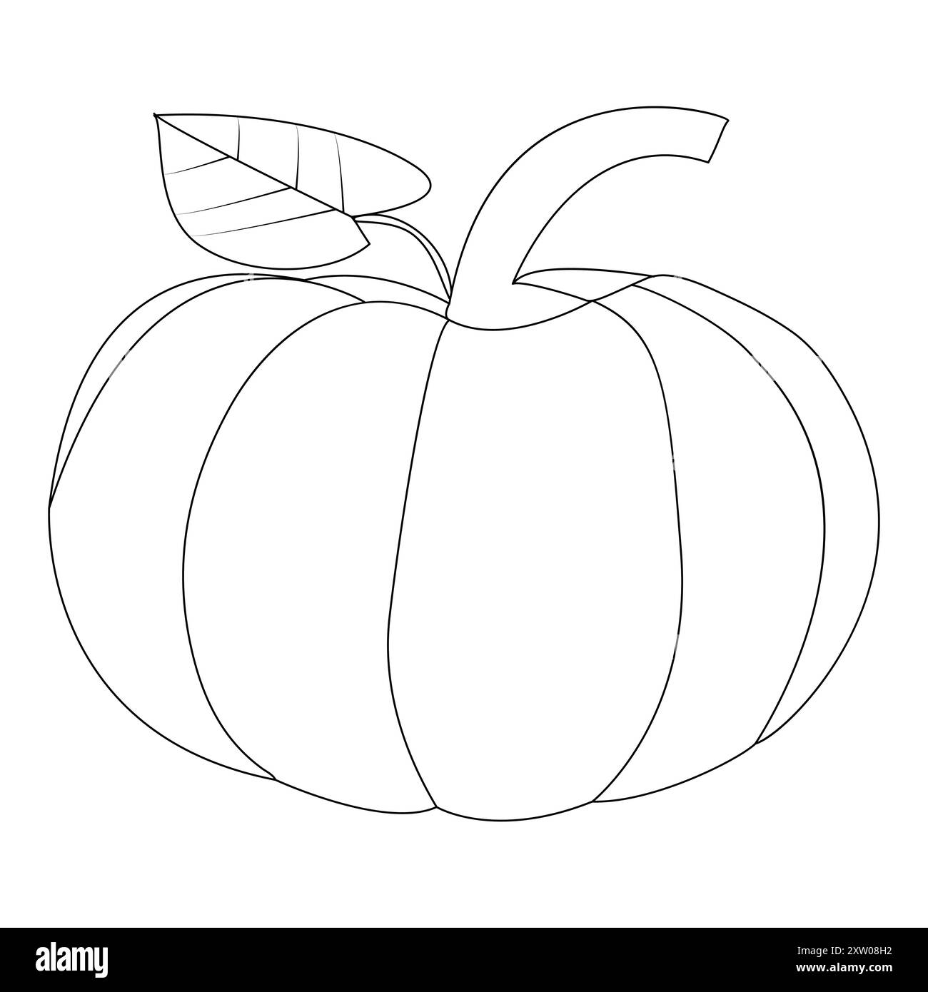 Halloween Pumpkin coloring design vector illustration Stock Vector ...