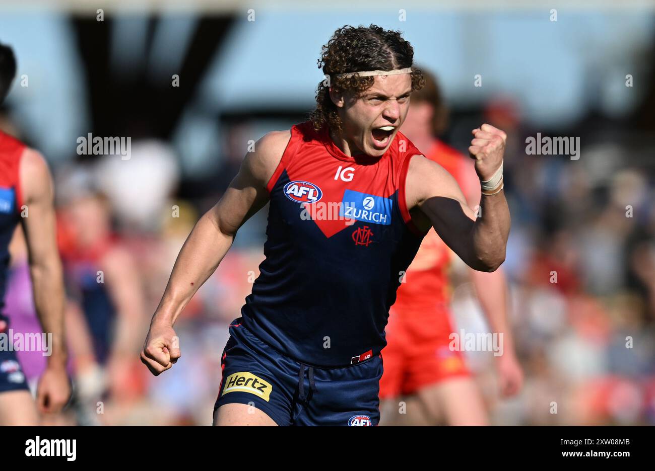 Gold Coast, Australia. 17th Aug, 2024. Koltyn Tholstrup of the ...