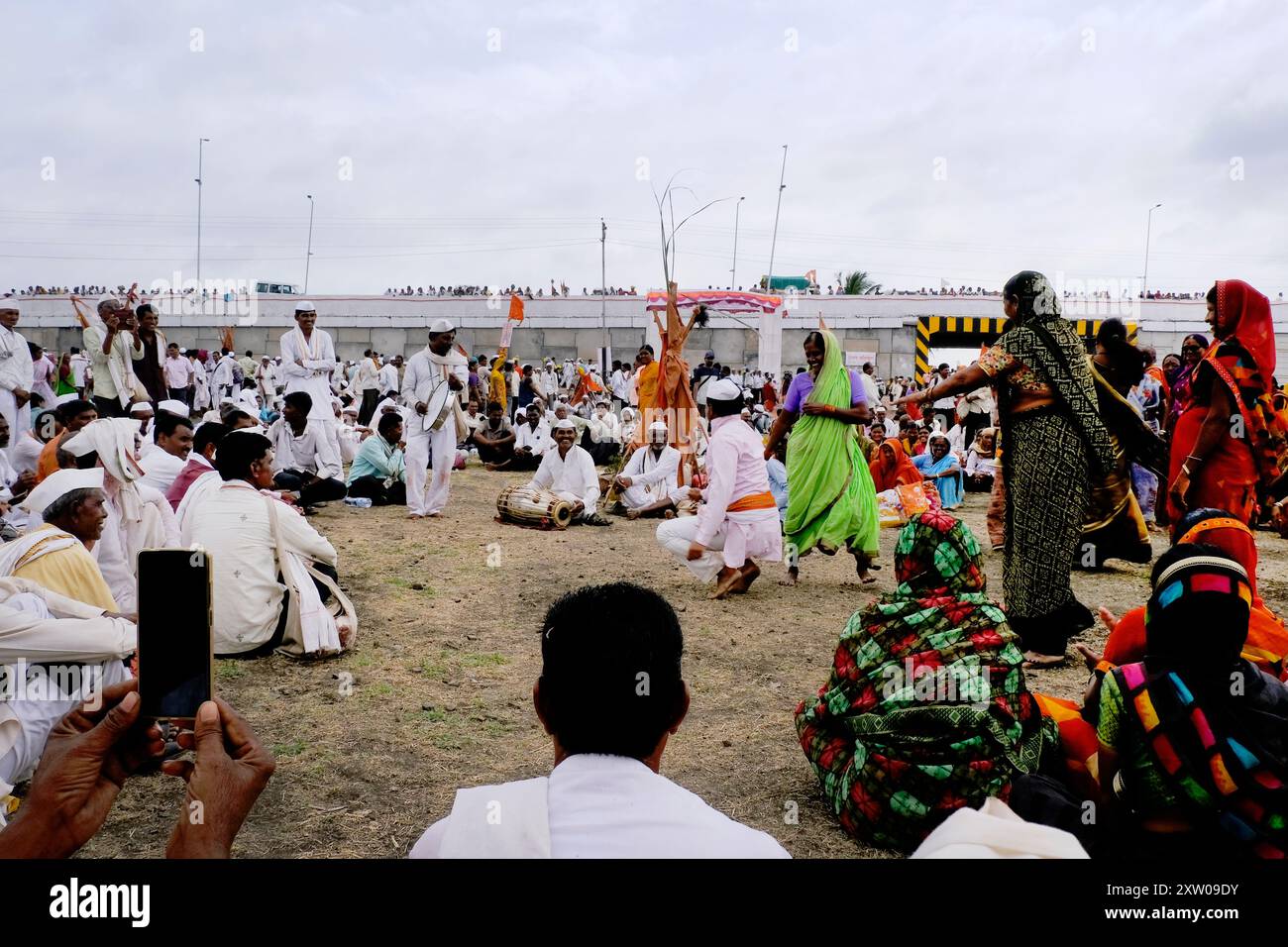 12 July 2024, Sadashivnagar, Solapur, India , Dnyaneshwar Mauli Ringan ...