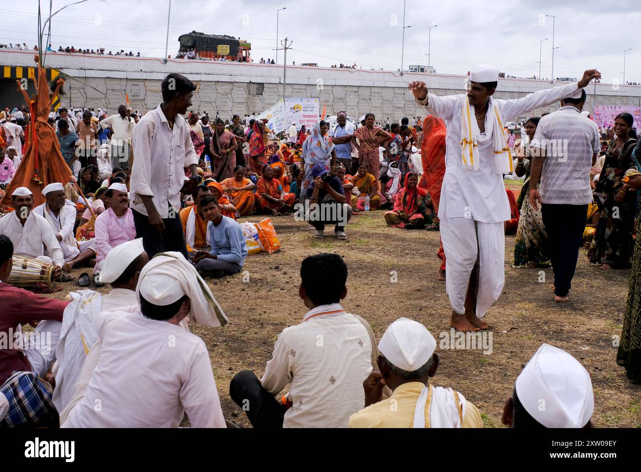12 July 2024, Sadashivnagar, Solapur, India , Dnyaneshwar Mauli Ringan ...