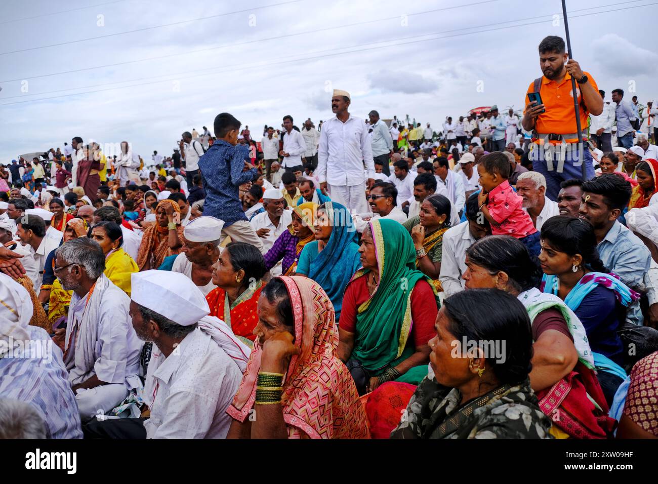 12 July 2024, Sadashivnagar, Solapur, India , Dnyaneshwar Mauli Ringan ...