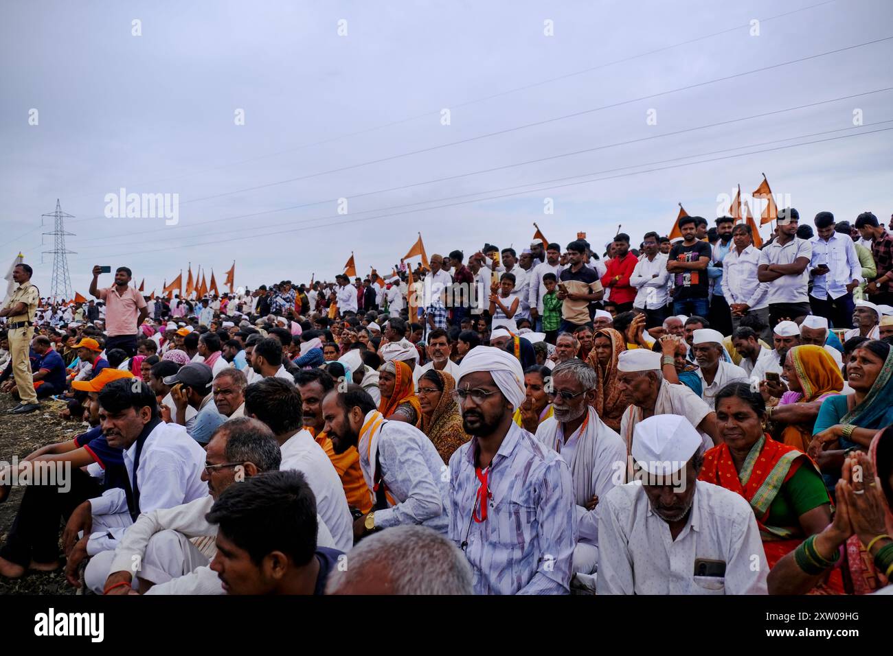 12 July 2024, Sadashivnagar, Solapur, India , Dnyaneshwar Mauli Ringan ...