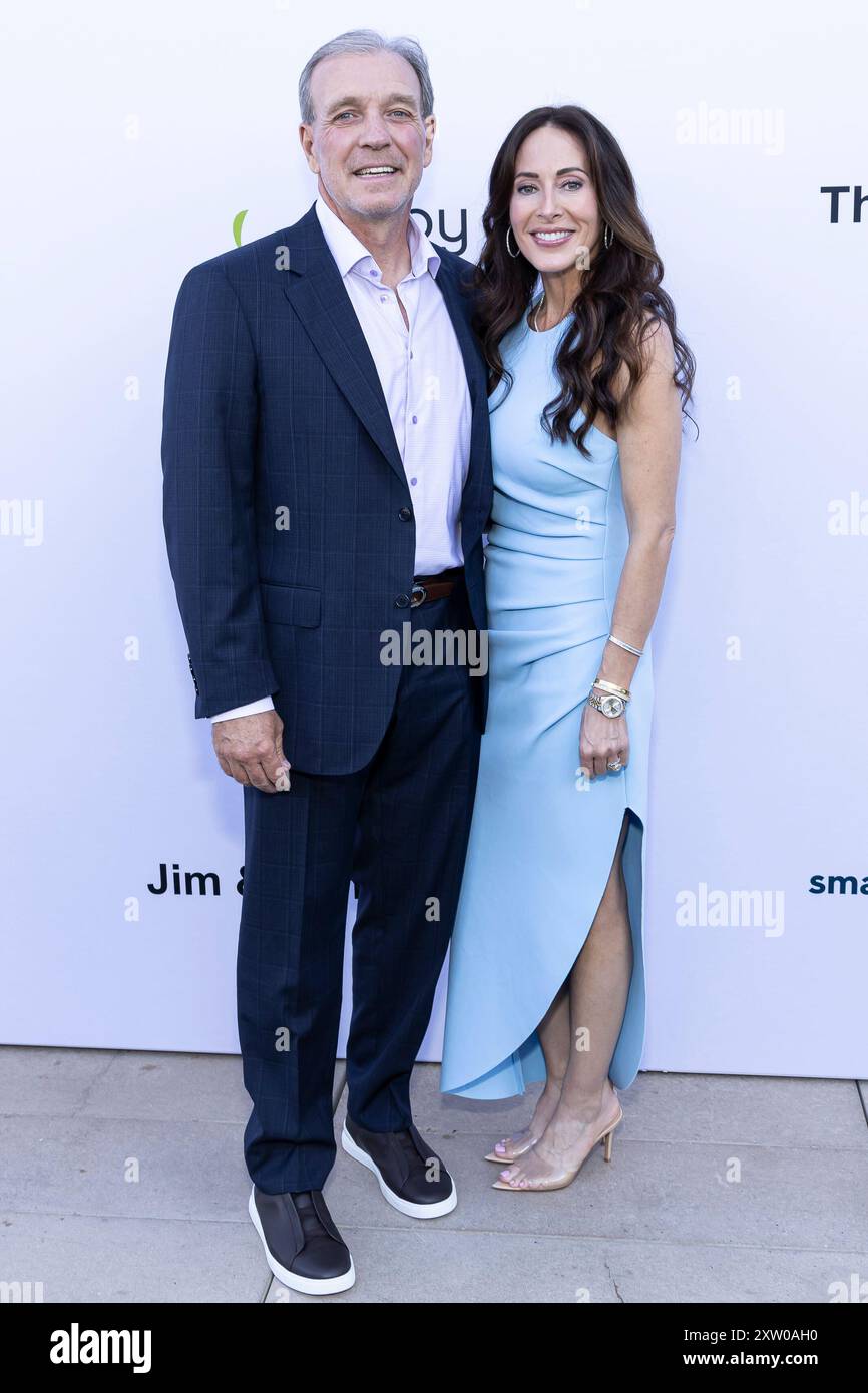 Beverly Hills, USA. 16th Aug, 2024. Jimbo Fisher and Candi Fisher ...
