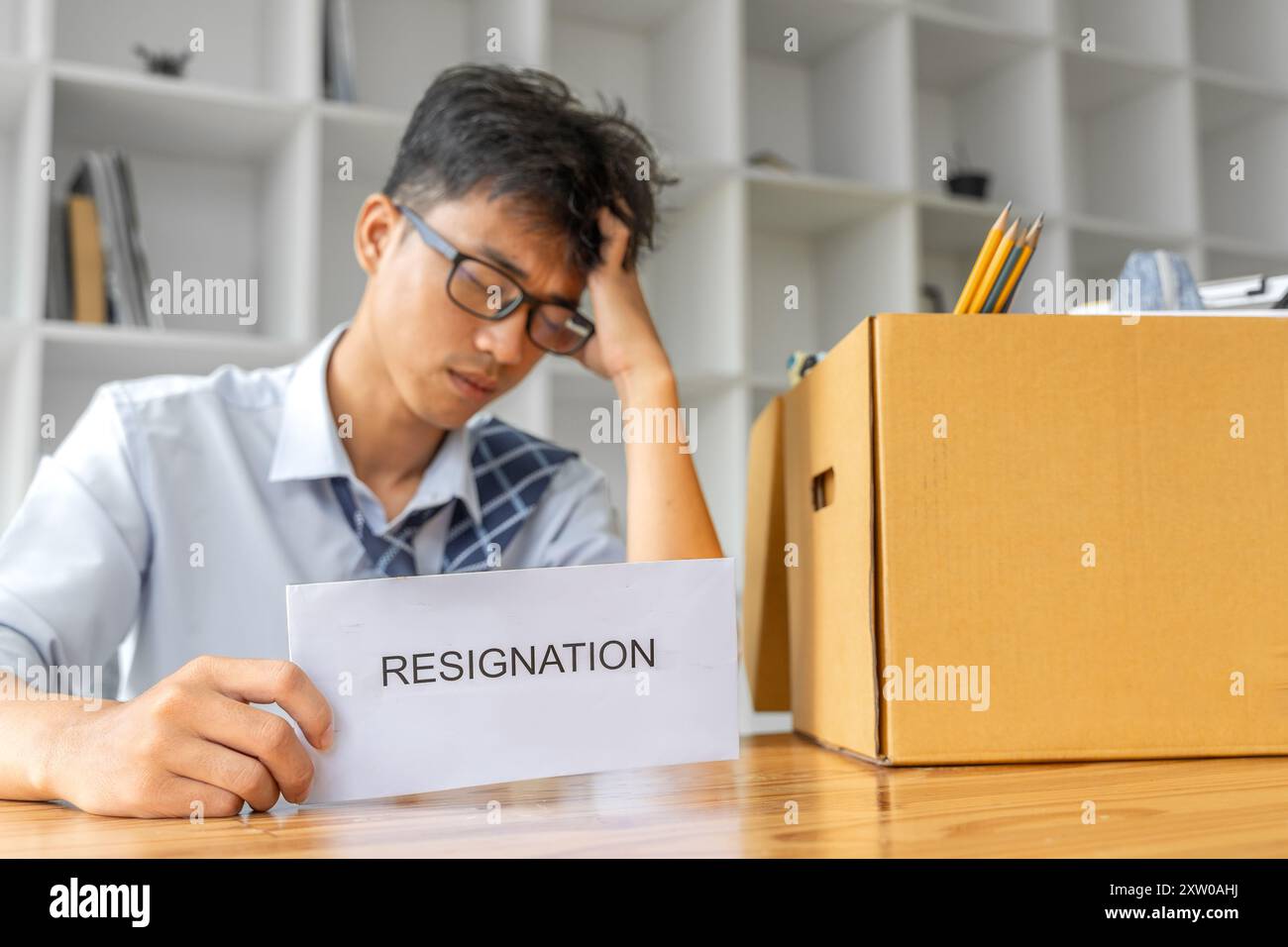 Resignation letter hi-res stock photography and images - Alamy