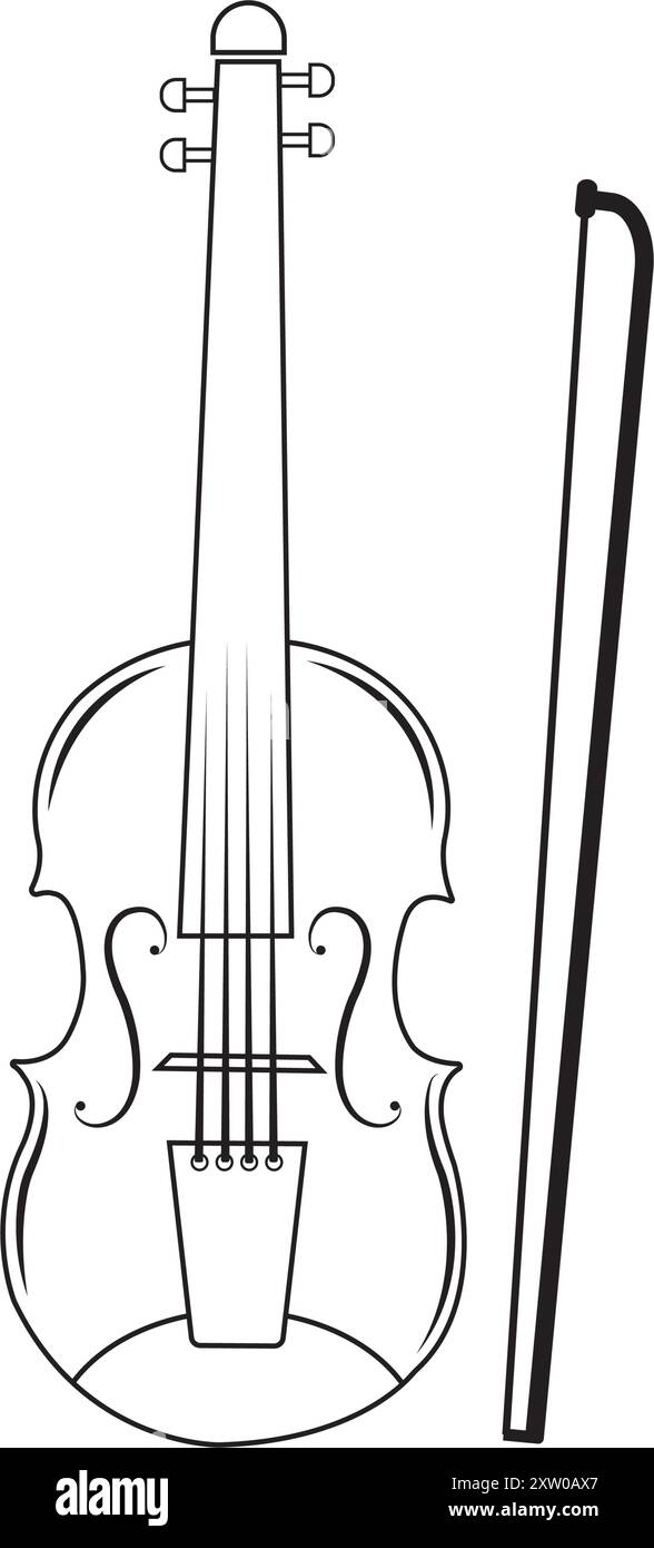 Violin key Black and White Stock Photos & Images - Alamy