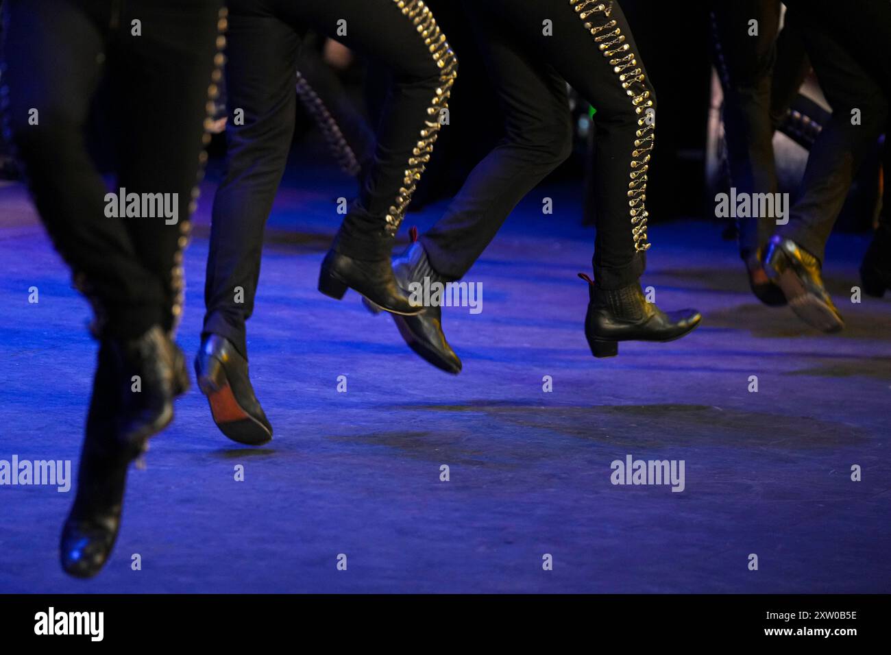 Dancers of the Ballet Folklórico of Mexico perform during a gala event ...