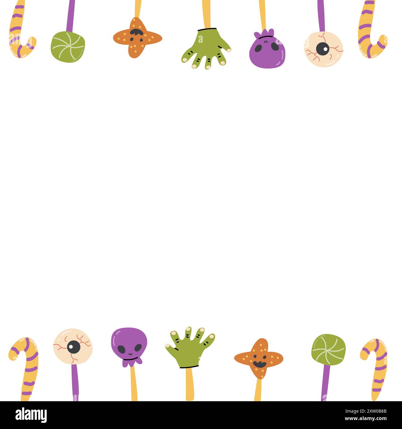 Border frame vector vectors bat Stock Vector Images - Alamy