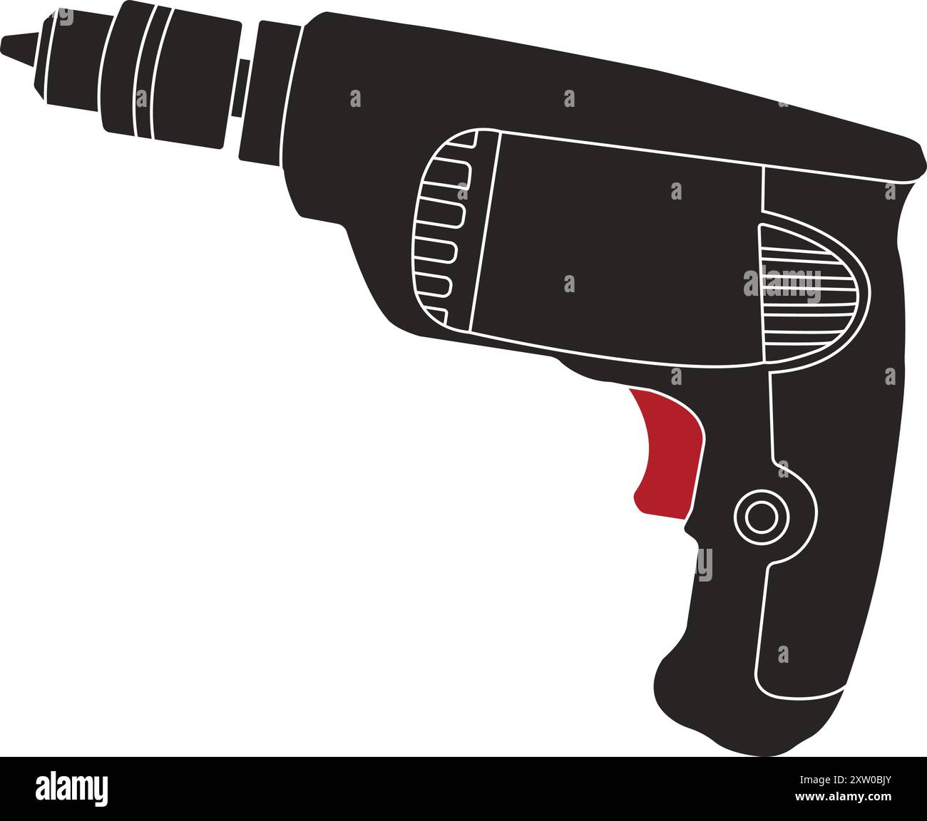 Drilling machine icon vector illustration symbol design Stock Vector ...