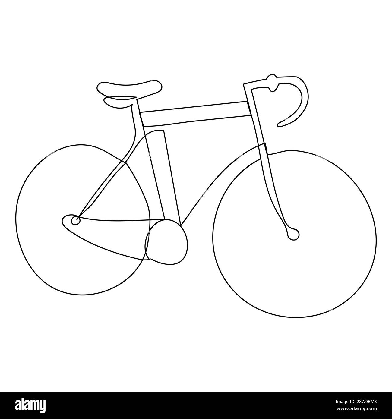 Continuous single vector line art drawing and one line illustration of ...