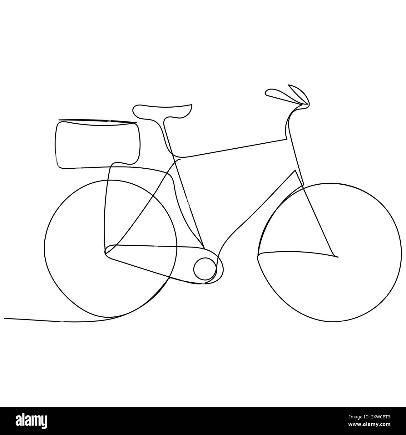 Continuous single vector line art drawing and one line illustration of ...