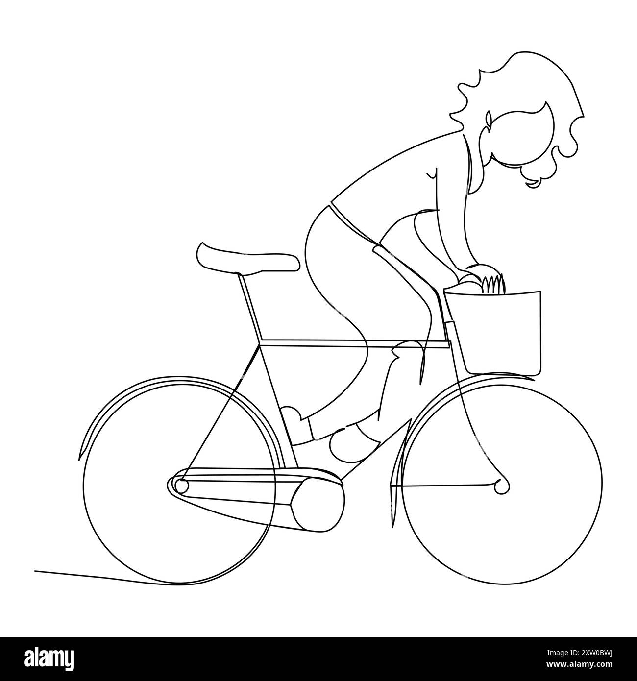 Continuous single vector line art drawing and one line illustration of ...