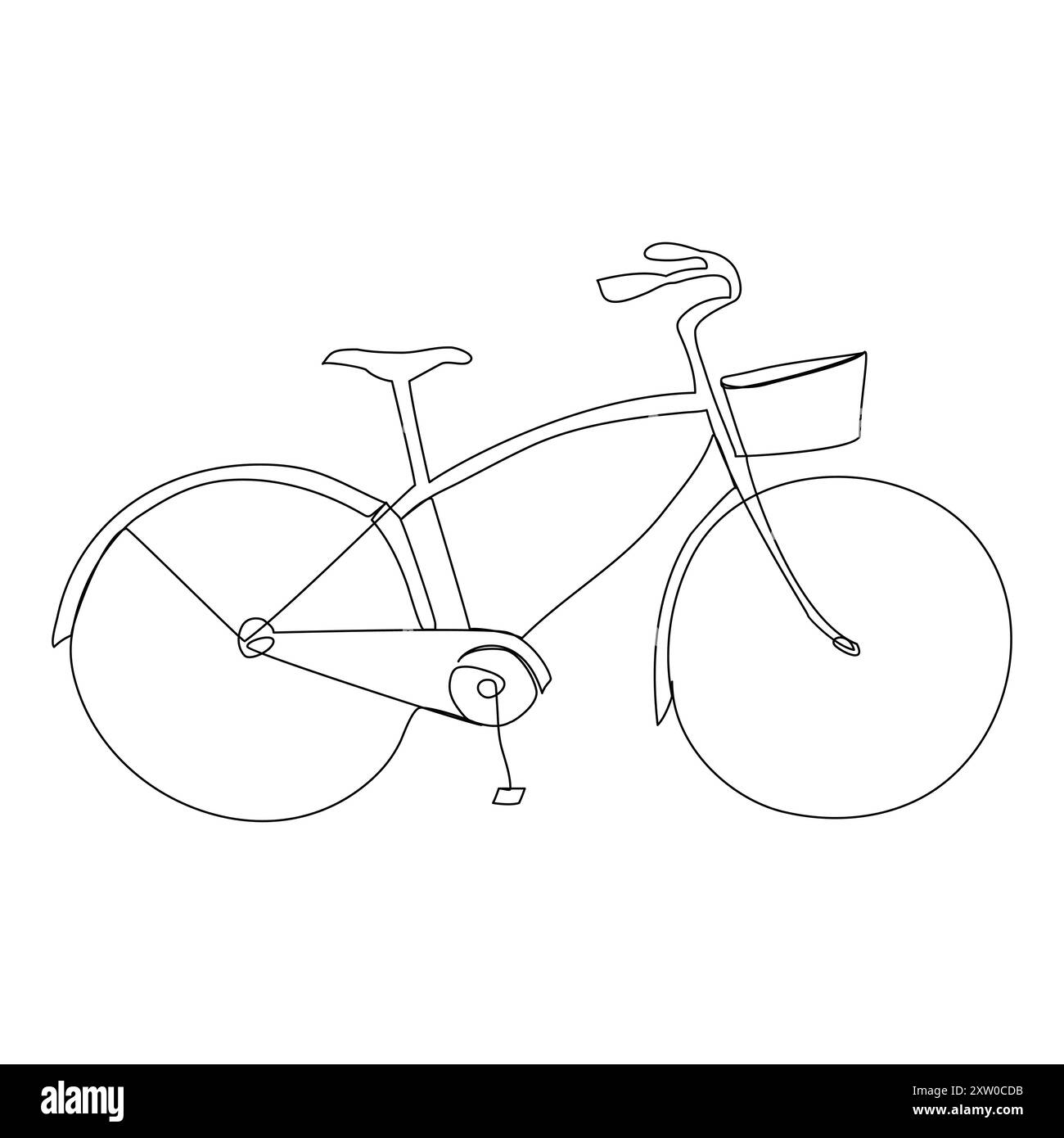 Continuous single vector line art drawing and one line illustration of ...