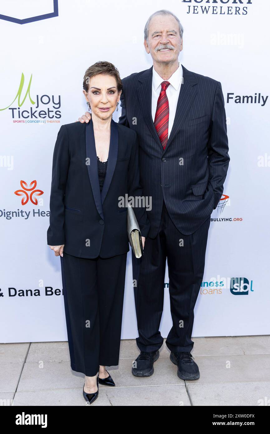 Beverly Hills, USA. 16th Aug, 2024. Marta Maria Fox and President ...