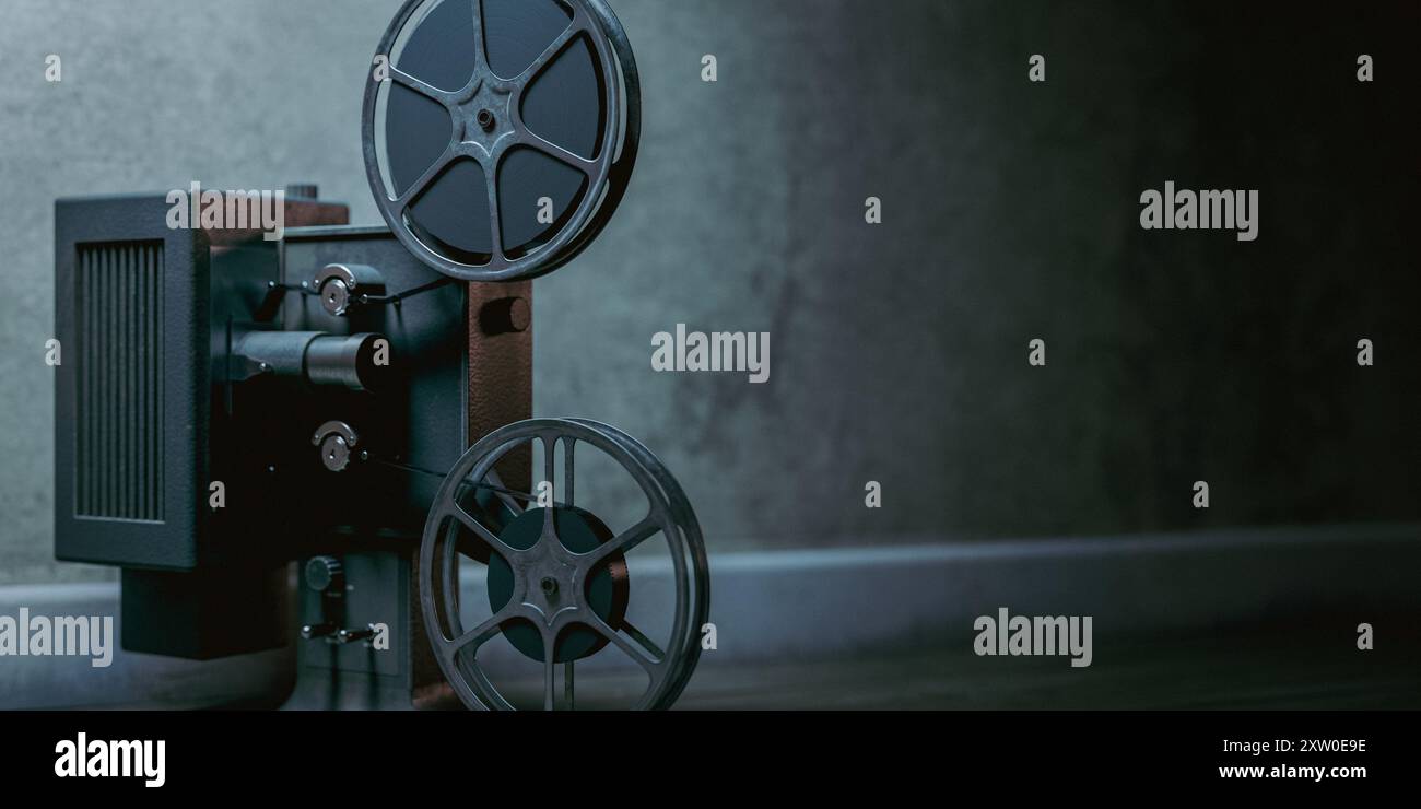 cinema movie concepts copy space backgrounds. 3d rendering Stock Photo ...