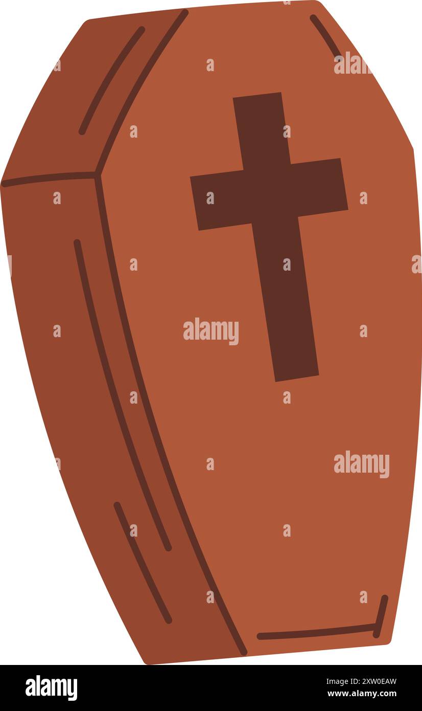 Funeral white coffin in Cut Out Stock Images & Pictures - Alamy