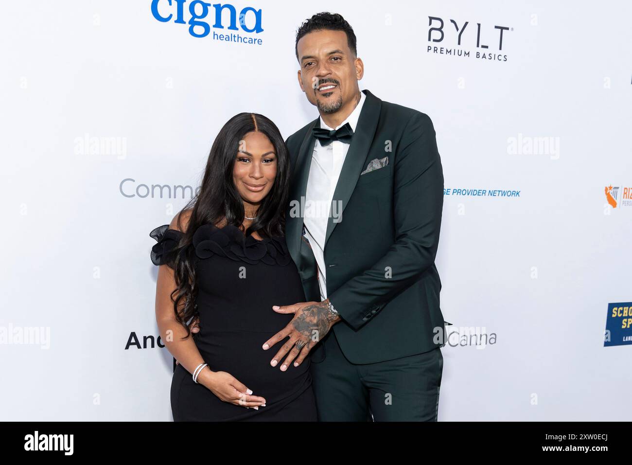 Beverly Hills, USA. 16th Aug, 2024. Anansa Sims and Matt Barnes attend ...