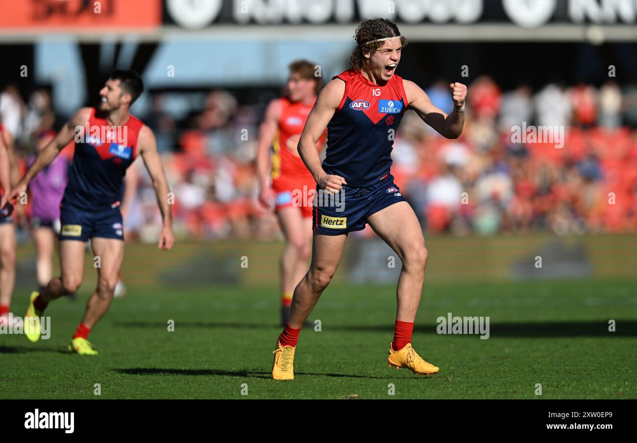 Gold Coast, Australia. 17th Aug, 2024. Koltyn Tholstrup of the ...