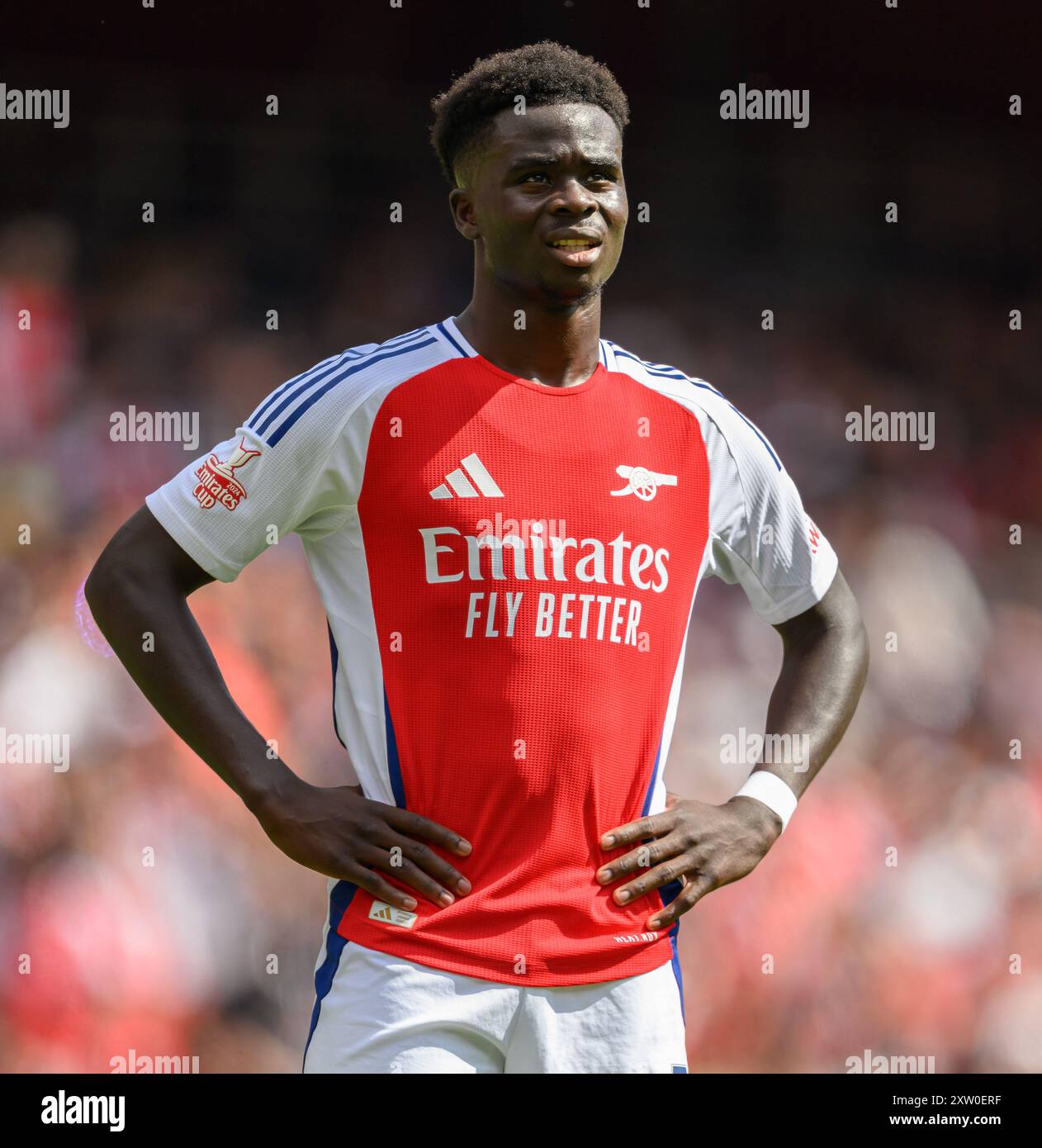 Bukayo saka emirates cup 2024 hi-res stock photography and images - Alamy