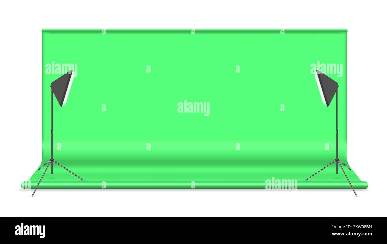 Chroma key backdrop Stock Vector Images - Alamy