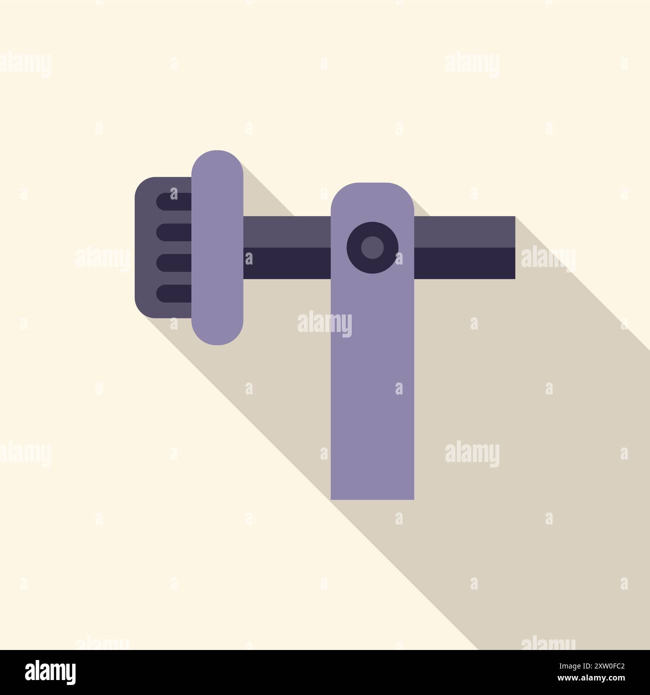 Sliding gate latch mechanism is keeping this metal fence entrance ...