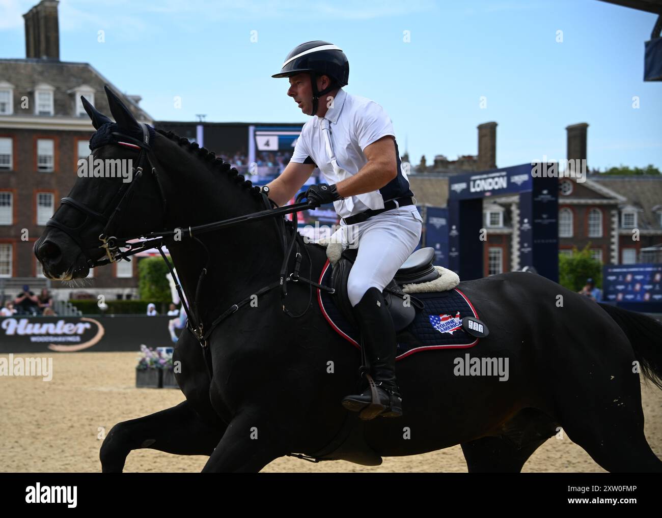 LONDON, ENGLAND: 16th August 2024: Robert Whitaker competed in two ...