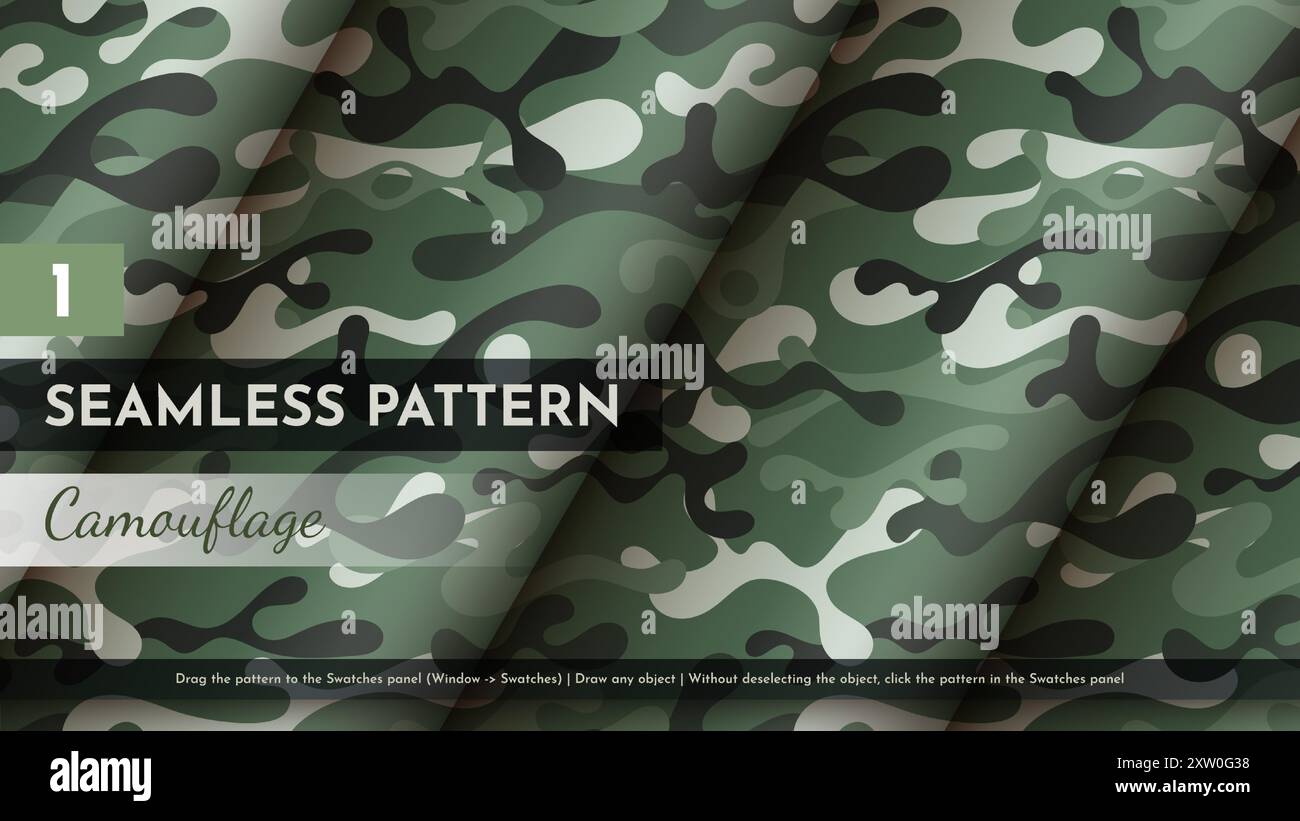 Camouflage trench Stock Vector Images - Alamy